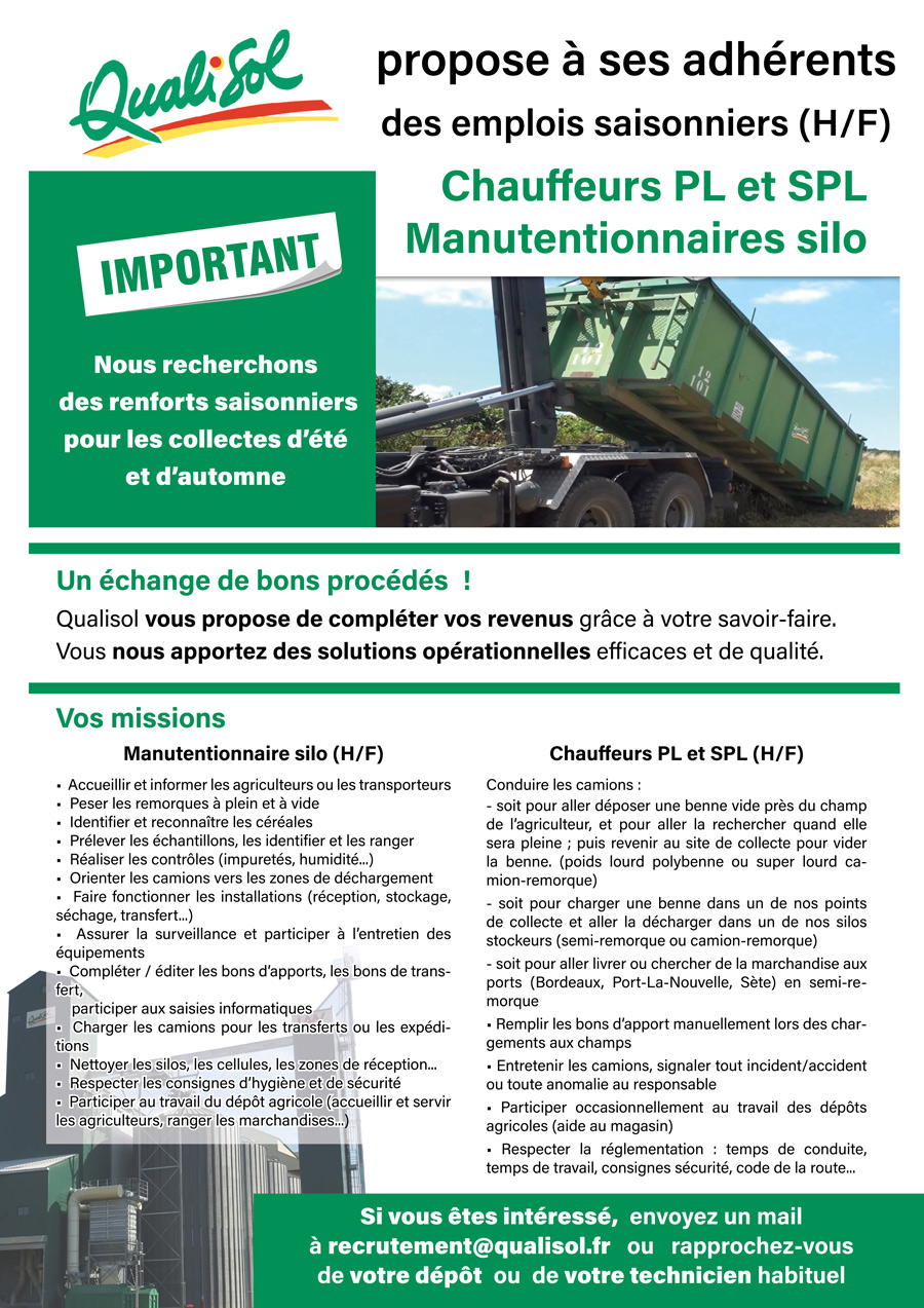 Actualités - QUALISOL